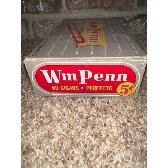 Other | William Penn Perfecto Mildest Cigar Ever Made Vintage Wooden ...